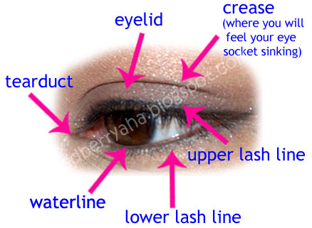 Random Beauty by Hollie: Eye Map