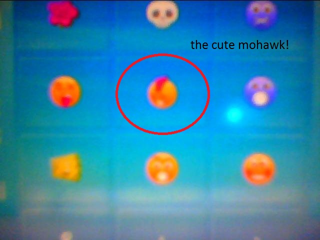 xperia weird emoticon -:) ~ Zero-degree