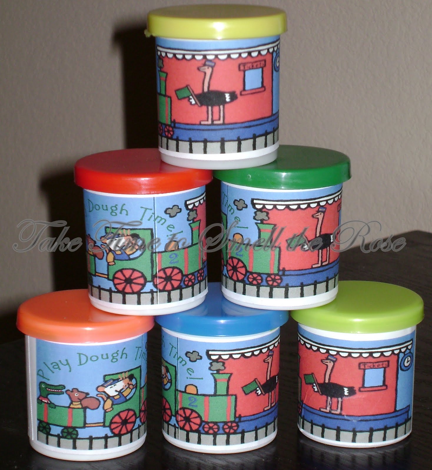 Take time to smell the rose: Ethan's Maisy Mouse Train 2nd Birthday Party!