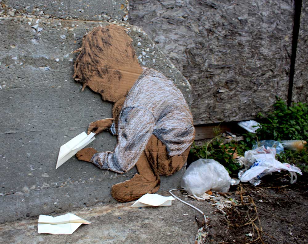 Supersonic Standstill: A Homeless Landscape