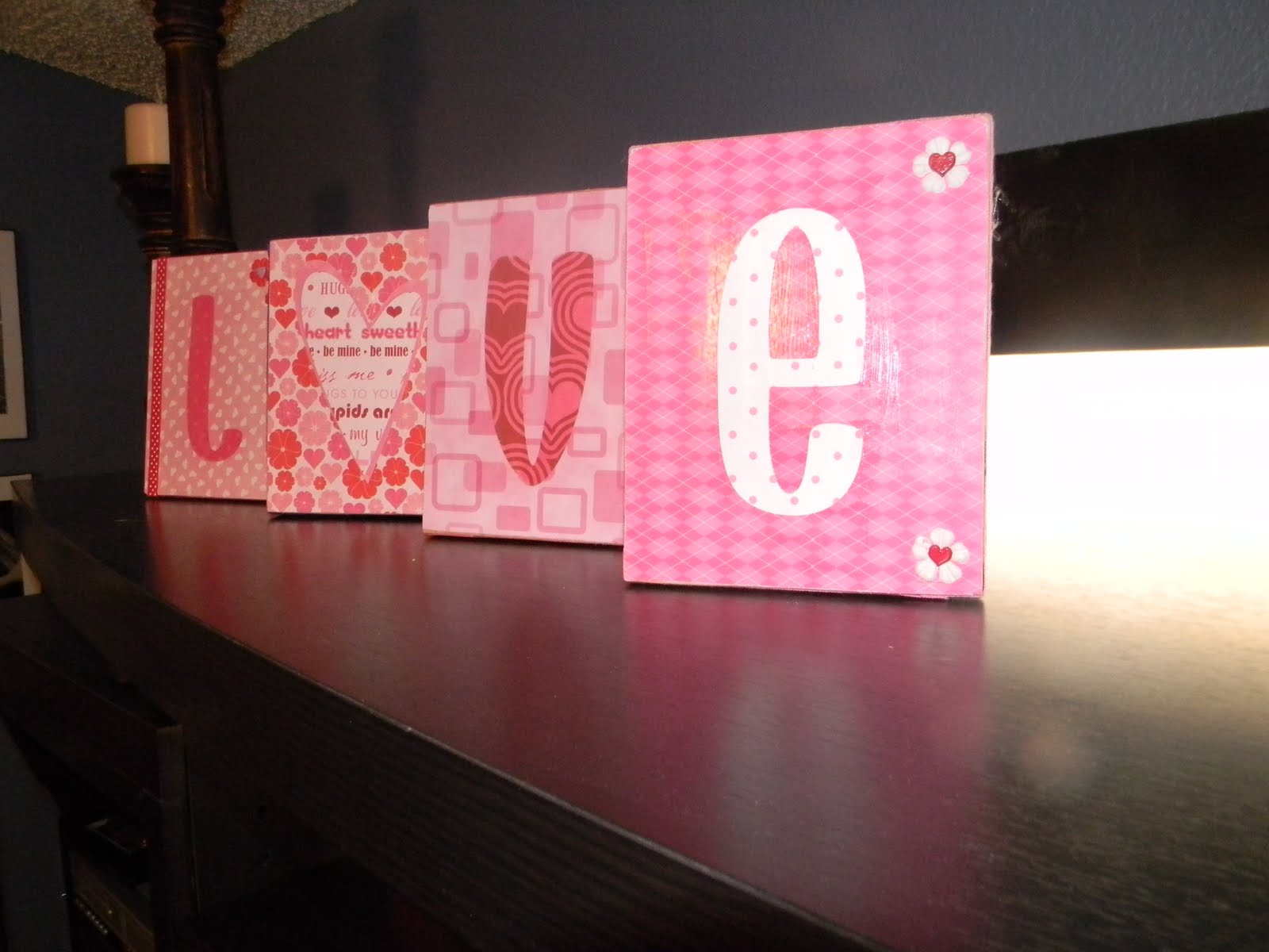 Simply Crafty: Valentine Blocks