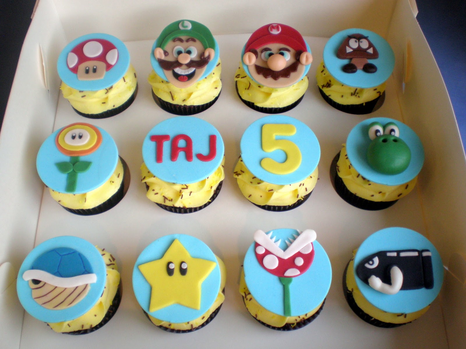 Sugar Siren Cakes Mackay: Super Mario Brothers Cupcakes