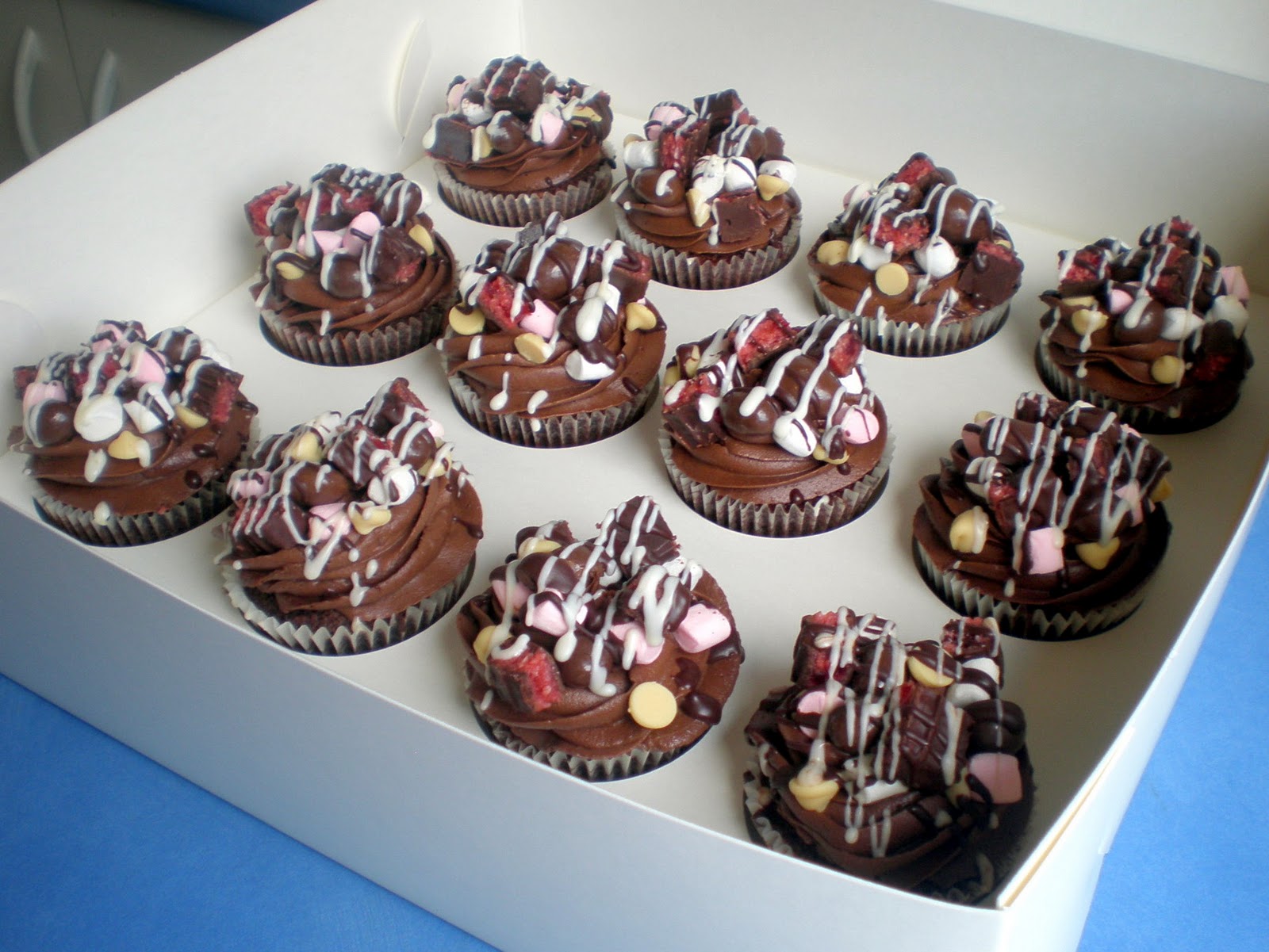Sugar Siren Cakes Mackay: Rocky Road Cupcakes