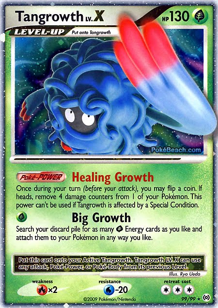 Pokemon Card of the Day: Tangrowth Lv. X (Arceus) | PrimetimePokemon's Blog