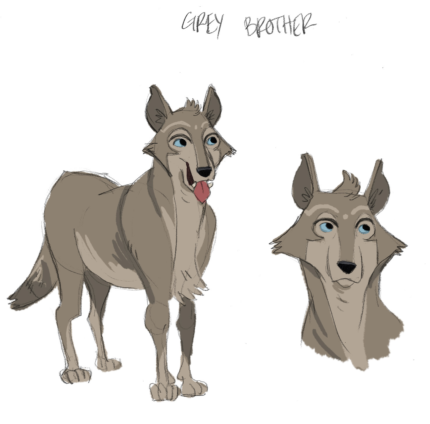Sketches of M. S. Corley: Jungle Book Character Color Concepts