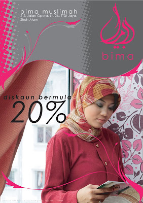 harmme werks: Bima Muslimah Flyers & Advertising Banner (2009)