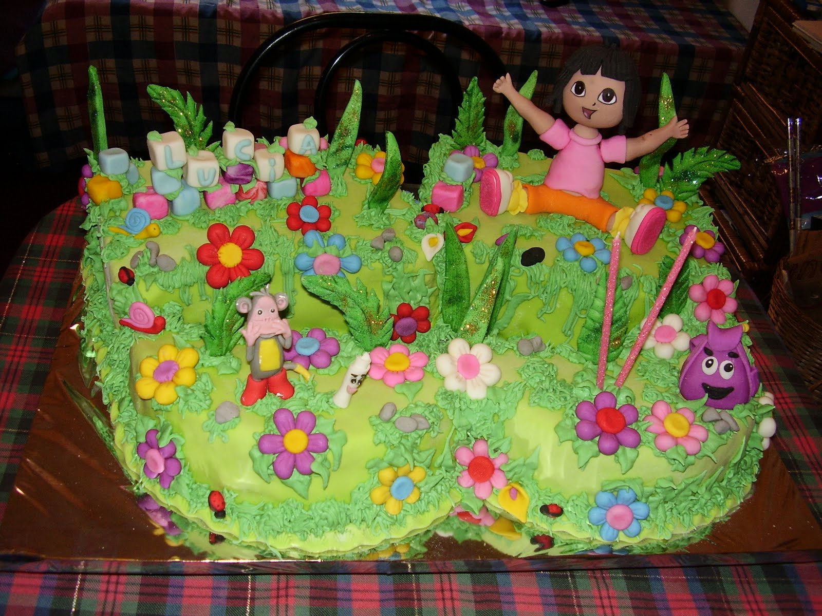 Atelier MC: DISEÑO DE TORTA: DORA LA EXPLORADORA