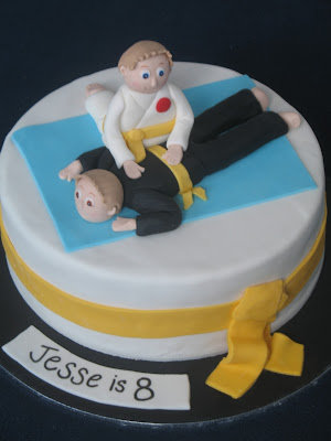 Blissfully Sweet: Karate Kid Birthday Cake