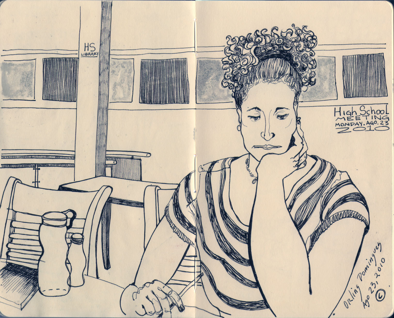 Drawing by the Pound!: Back to School! / ¡De vuelta a clases!