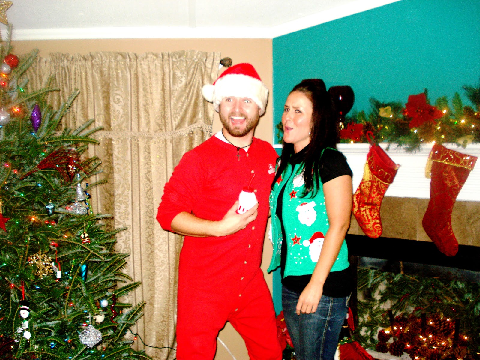 Stilettos & a fishing pole: Tacky Christmas Party 2010