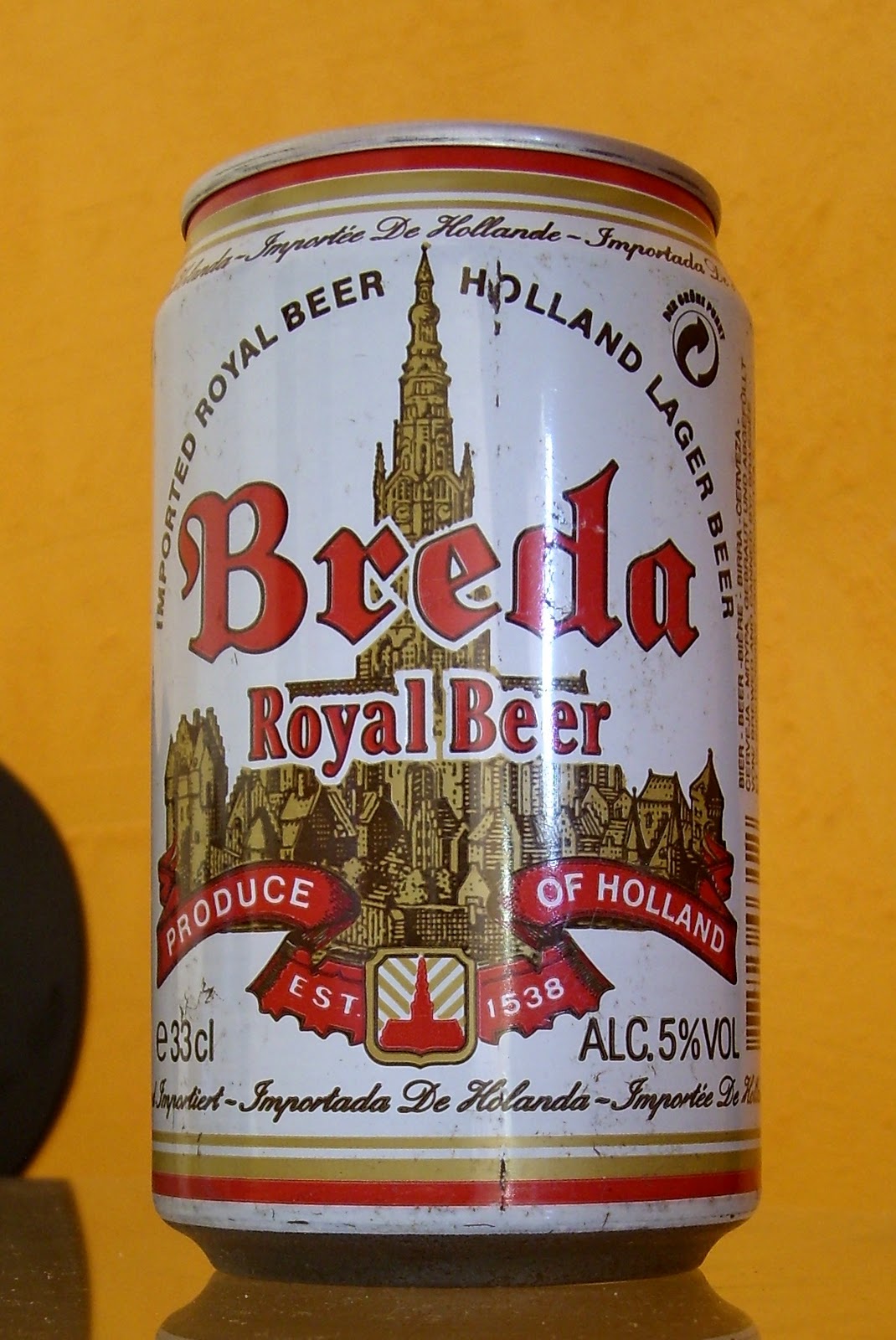 O Colecionador de Latas: Cerveja Breda - Holanda