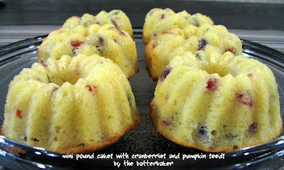 the batter baker: Mini Pound Cakes