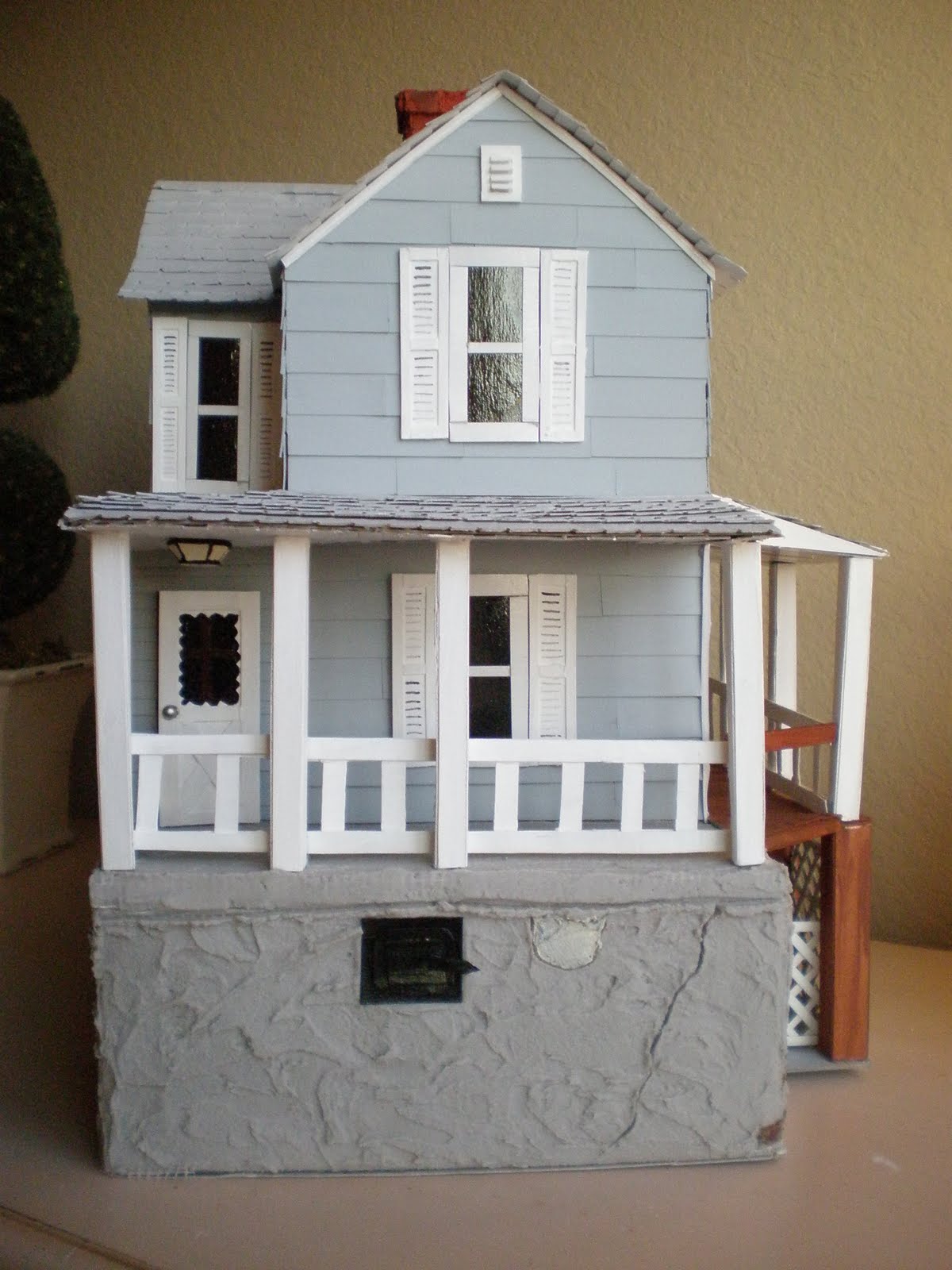Cinderella Moments: Lance's Old Farmhouse Miniature House