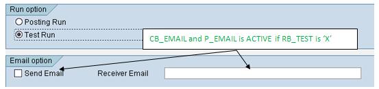 Sap Wiki Abap Multiple Selection Screen Using Radio Button