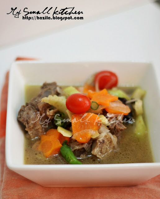 My Small Kitchen: Sup Ekor Ala Thai