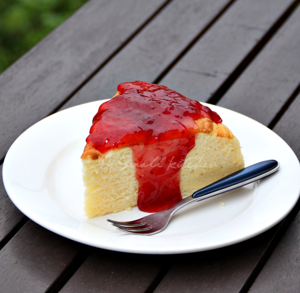 My Small Kitchen: Slice Cheese Cake