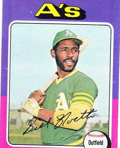 1975 Topps (it's far out, man): #121 - Bill North