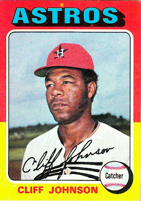1975 Topps (it's far out, man): #143 - Cliff Johnson
