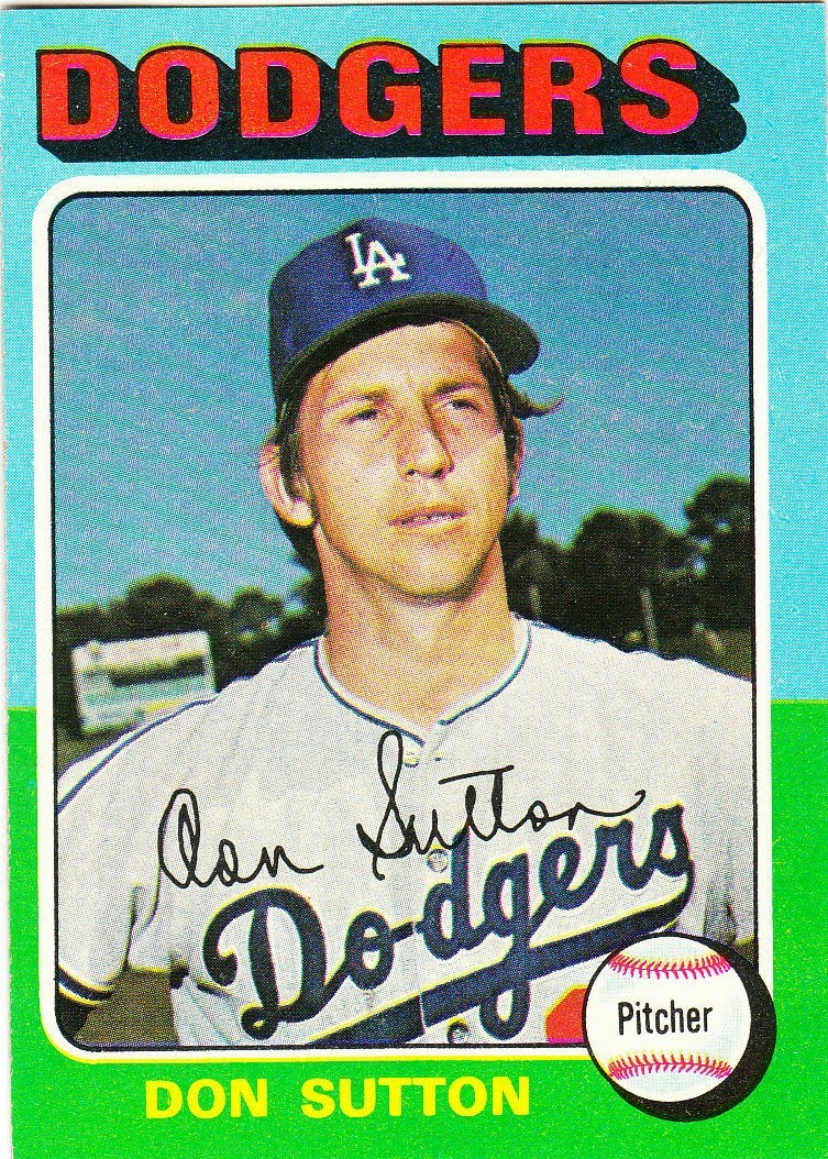 1975 Topps (it's far out, man): #220 - Don Sutton