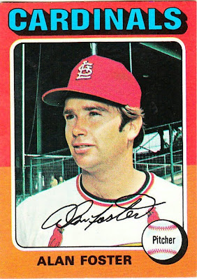 1975 Topps (it's far out, man): #296 - Alan Foster