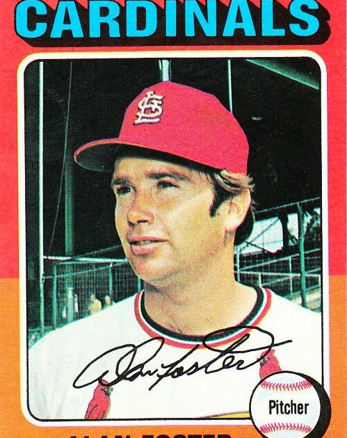 1975 Topps (it's far out, man): #296 - Alan Foster