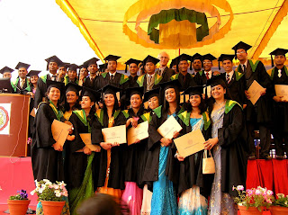 Five Months in Kathmandu: Graduation day at Kathmandu University