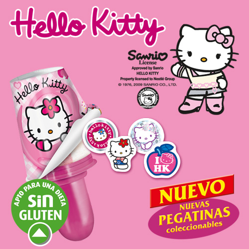 Hello Kitty en acción!!!!: Helado HK
