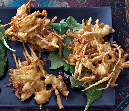 Javaholic: Tofu and Sweet Potato Fritters--Bakwan Tahu dgn Ubi