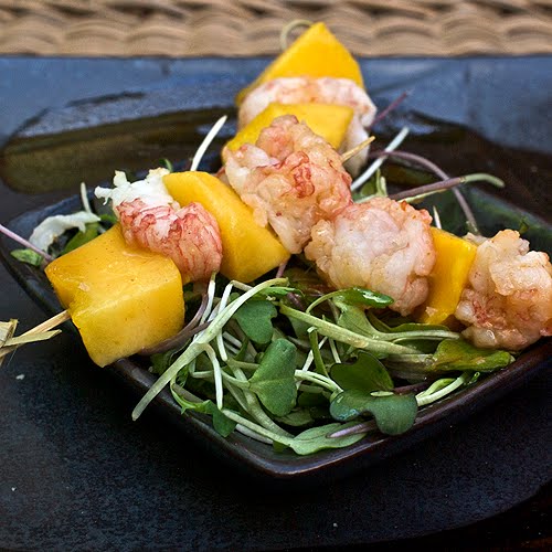 Javaholic: Mango-Langostino Skewers
