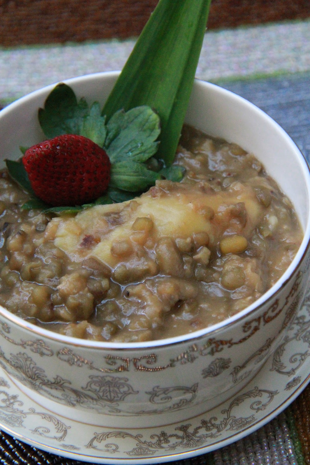 BUBUR DURIAN - masam manis