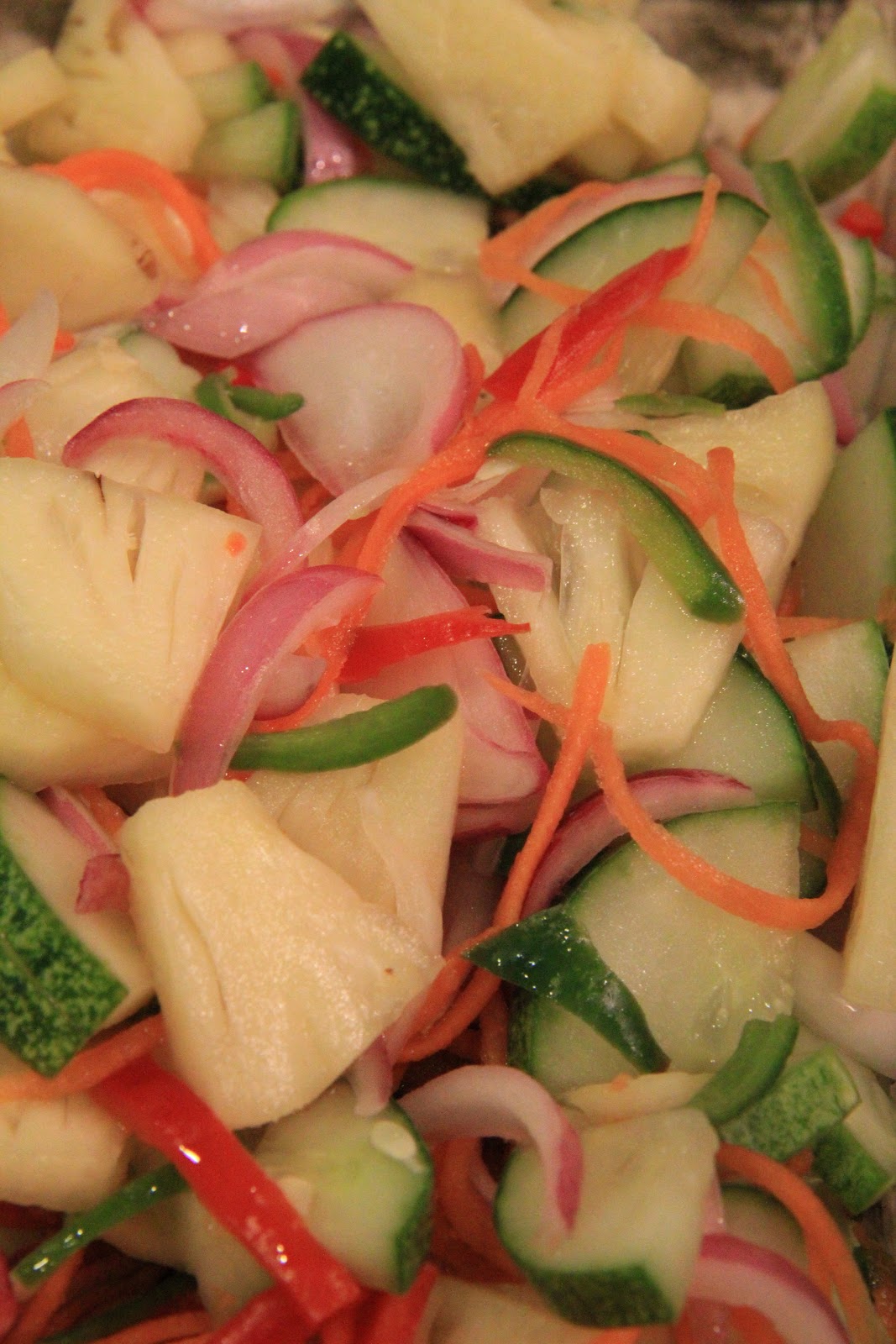 ACAR TIMUN /PENCUK - masam manis