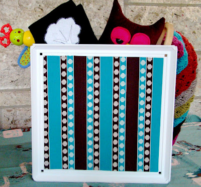 iLoveToCreate Blog: Fabric Covered Storage Cube