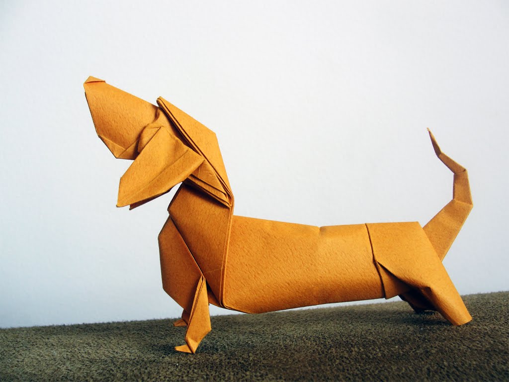 Tibubu Origami: Basset Hound - Quentin Trollip