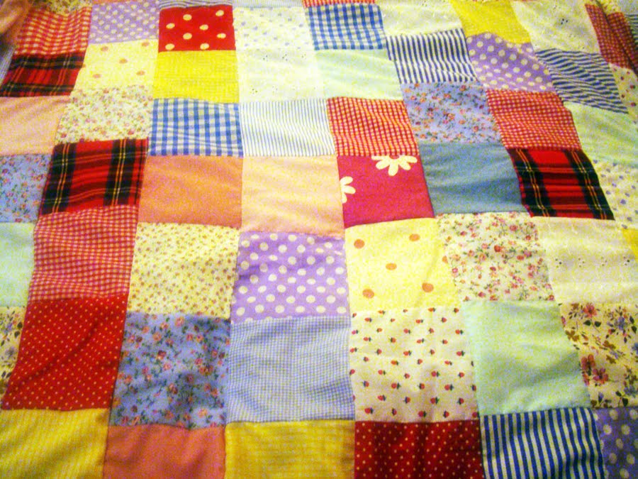 LilyRibbons: Patchwork Blanket