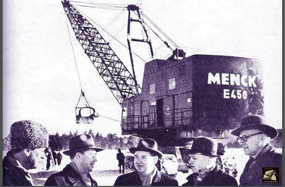 Bagger Galerie Construction Machines: MENCK E450 Seilbagger Dragline in ...