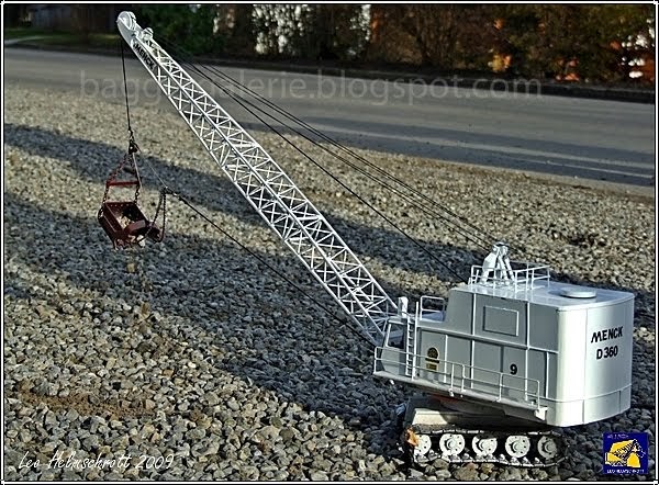 Bagger Galerie Construction Machines: Menck D360 Dragline Seilbagger ...