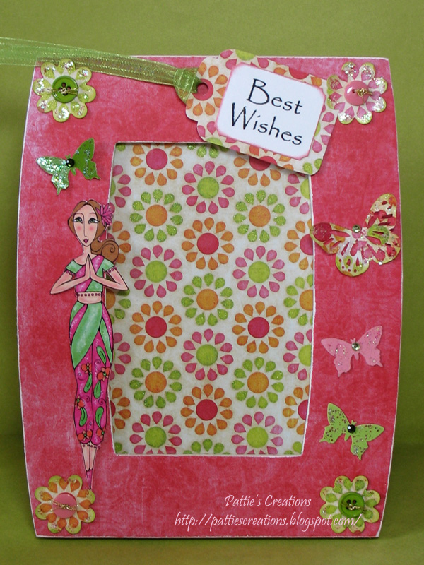 Pattie's Creations: Best Wishes Frame