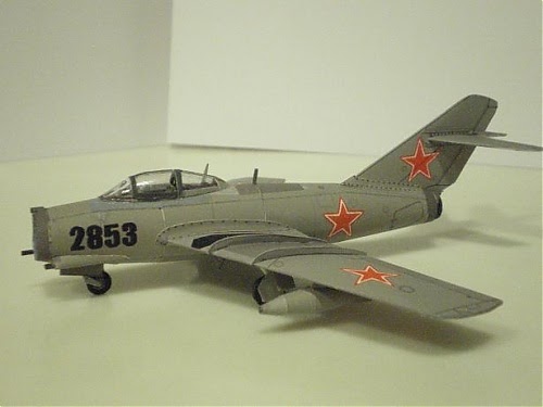 Mig-15 Papercraft | Papercraft Paradise | PaperCrafts | Paper Models ...