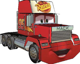 Disney's Cars Papercraft | Papercraft Paradise | PaperCrafts | Paper ...