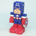SD Captain America | Papercraft Paradise | PaperCrafts | Paper Models ...