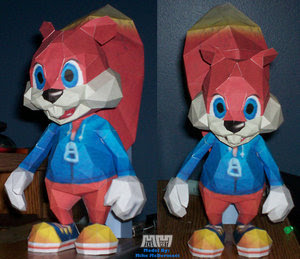 Conker Papercraft and More | Papercraft Paradise | PaperCrafts | Paper ...