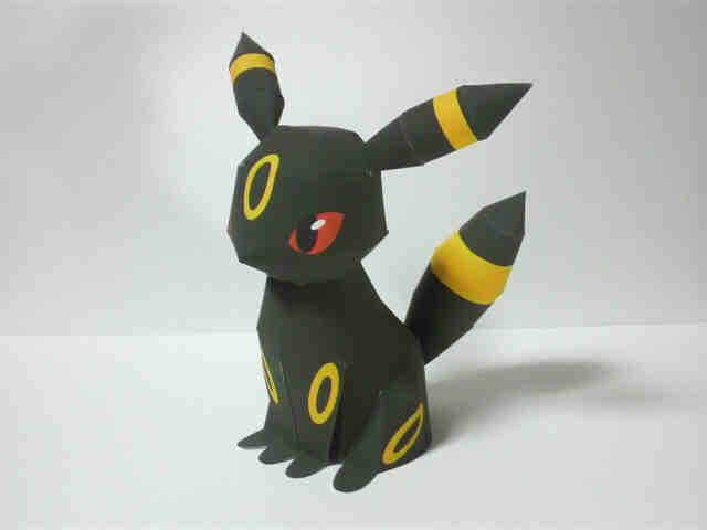 Pokemon: Umbreon Papercraft | Papercraft Paradise | PaperCrafts | Paper ...