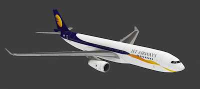 Jet Airways: Airbus A330-200 Papercraft | Papercraft Paradise ...