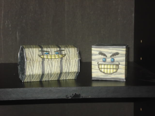 Mario Thwomp Papercraft