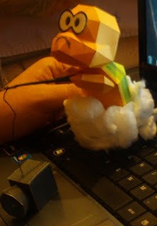 Super Mario 64: Lakitu Camera Man Papercraft | Papercraft Paradise ...