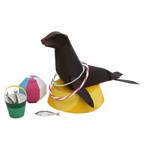 Sea Lion Papercraft | Papercraft Paradise | PaperCrafts | Paper Models ...