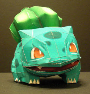 Pokemon Papercraft: Bulbasaur | Papercraft Paradise | PaperCrafts ...