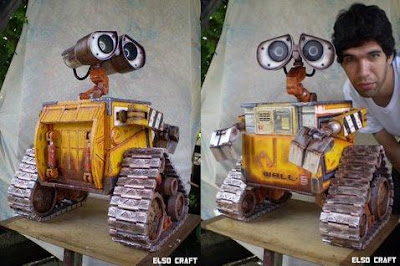 Realistic Wall-E Papercraft | Papercraft Paradise | PaperCrafts | Paper ...