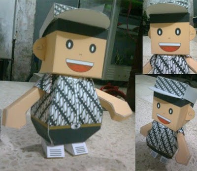 Dumpy Batik Papercraft | Papercraft Paradise | PaperCrafts | Paper ...