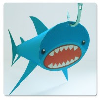 Mark the Shark Papercraft | Papercraft Paradise | PaperCrafts | Paper ...